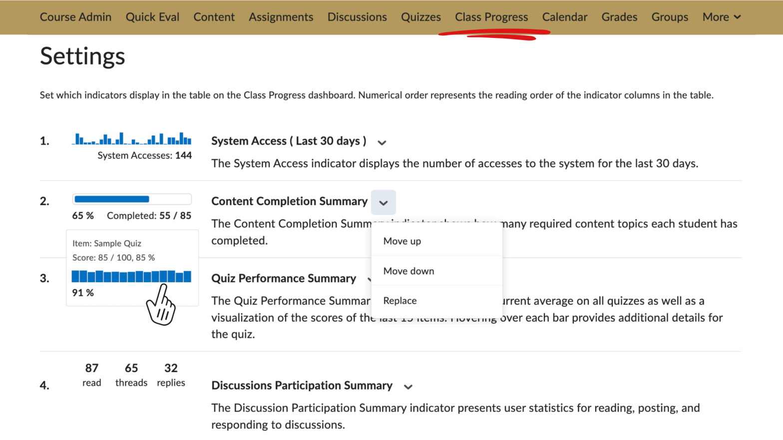 Lamakū Class Progress Tool – Distance Learning