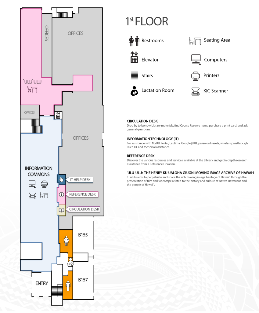 Maps – Library & Campus – James & Abigail Campbell Library
